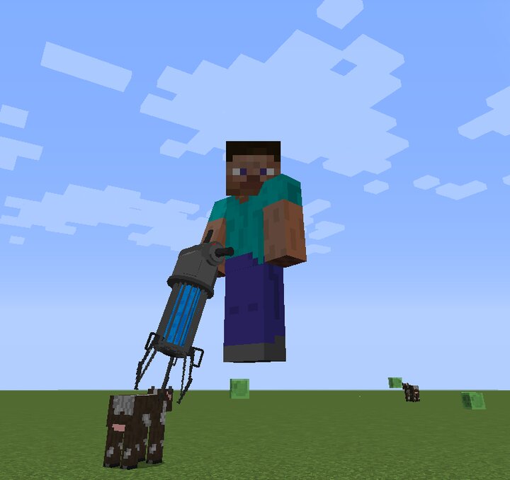 HALF-LIFE GUNS | Gravity/physic gun! (1.12+) Minecraft Texture Pack