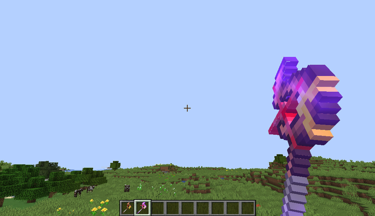 Megumin's Staff Bow Minecraft Texture Pack