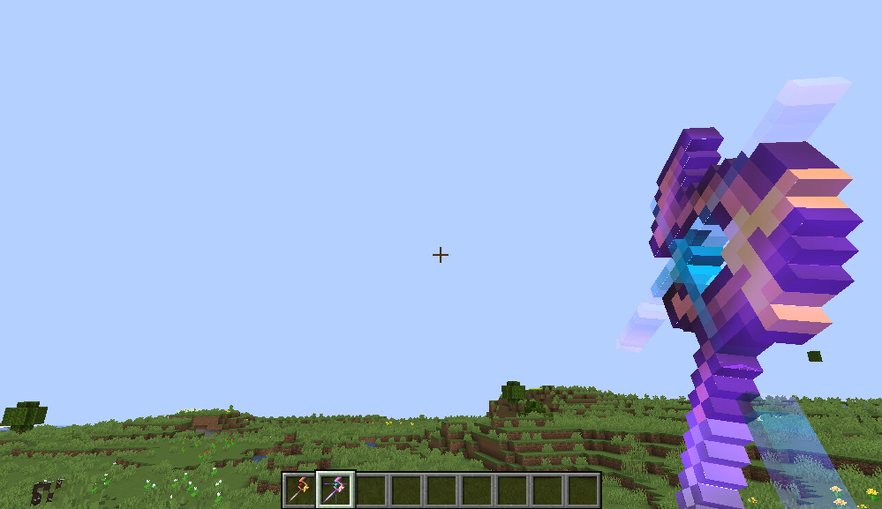 Megumin's Staff Bow Minecraft Texture Pack