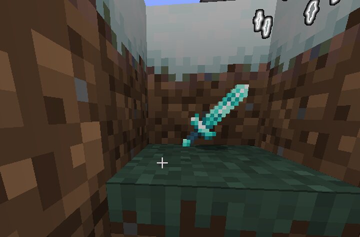 Minecraft Dungeons Diamond sword Minecraft Texture Pack