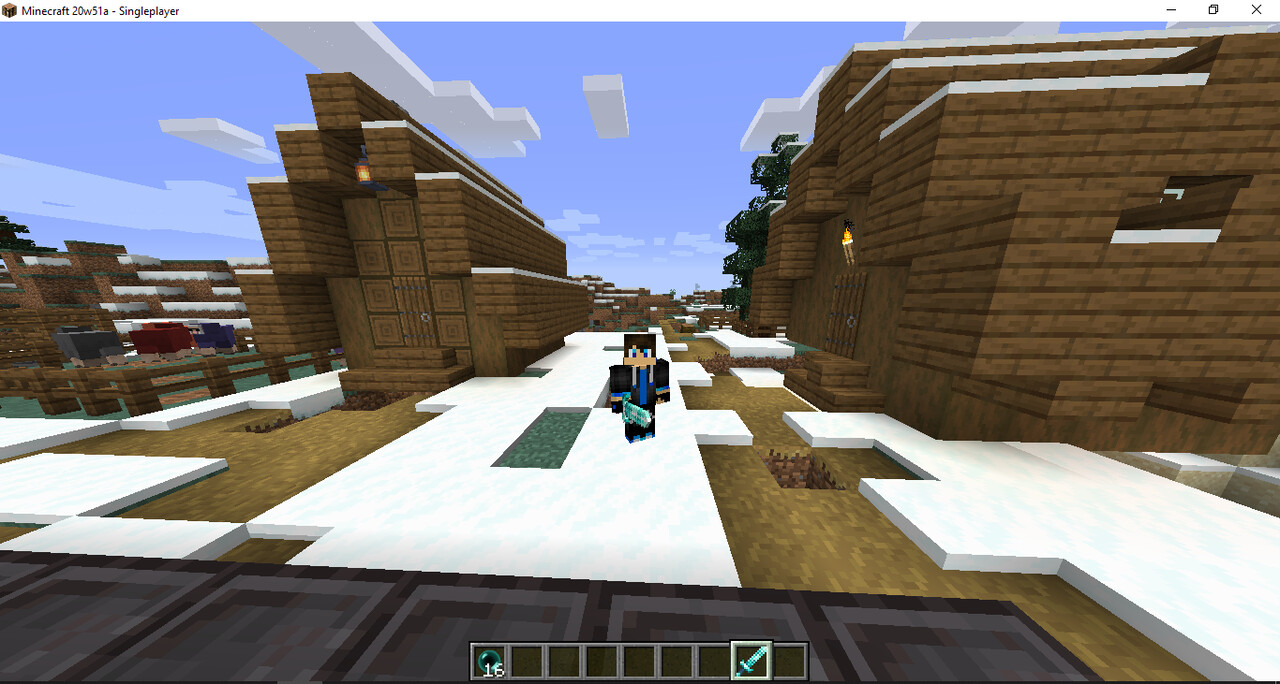 Minecraft Dungeons Diamond sword Minecraft Texture Pack