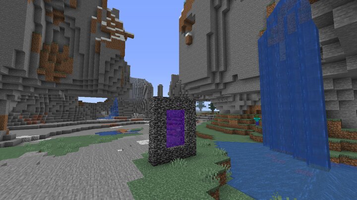 Bedrock Nether Portals! (1.16+) Minecraft Texture Pack