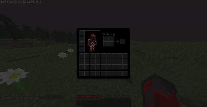 Dark GUI for Minecraft 1.8 Minecraft Texture Pack