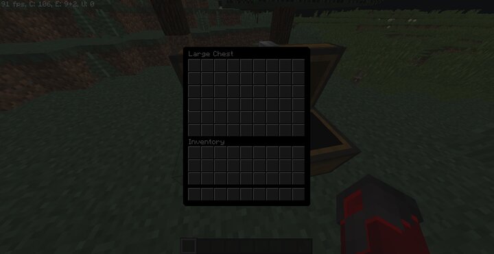 Dark GUI for Minecraft 1.8 Minecraft Texture Pack