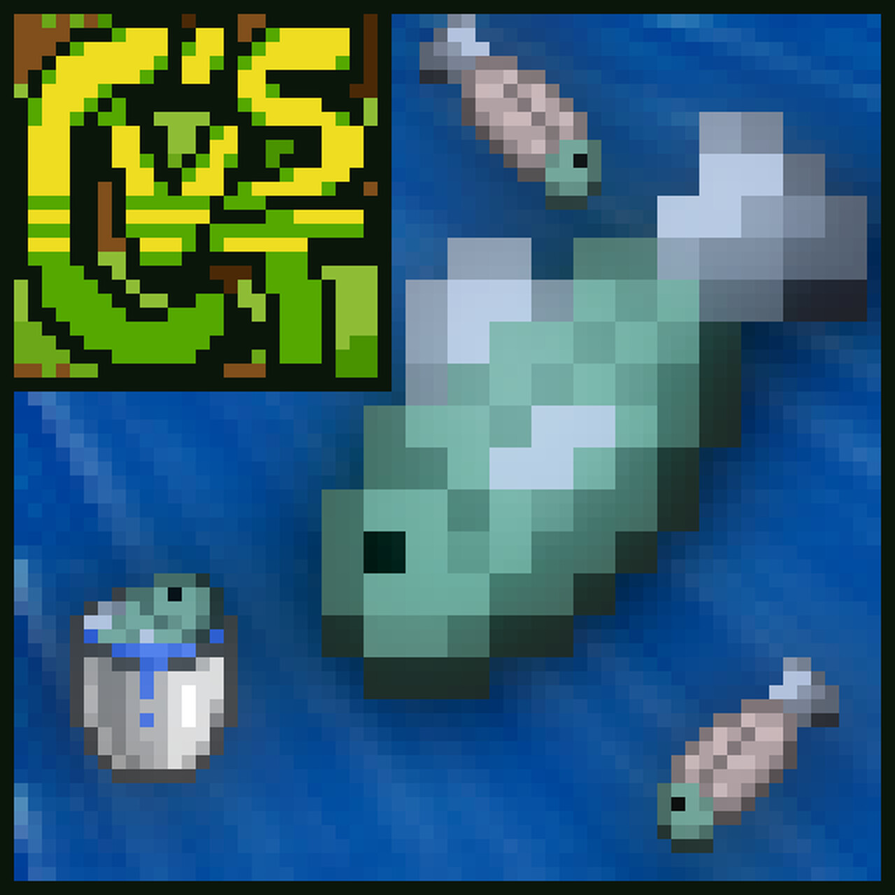 Blue Cod -- Captain's Vanilla Tweaks Minecraft Texture Pack