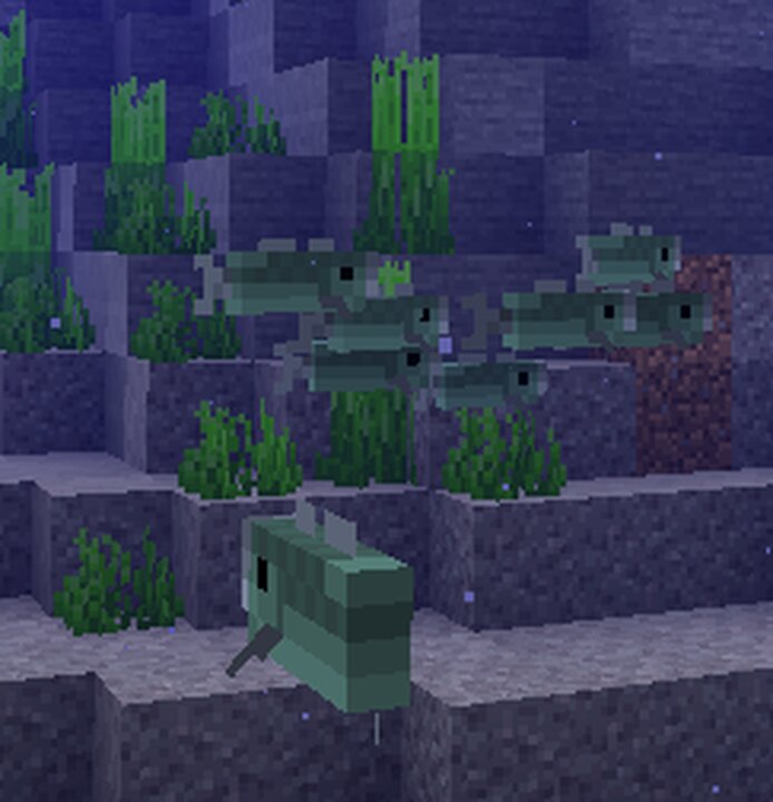 Blue Cod -- Captain's Vanilla Tweaks Minecraft Texture Pack