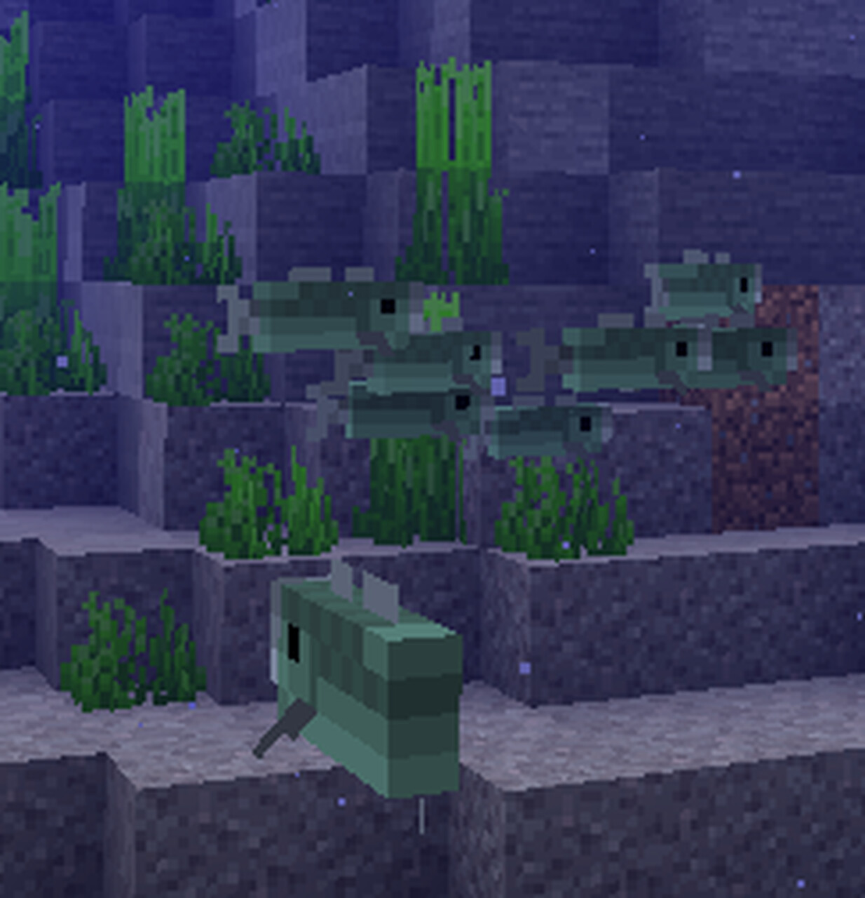 Blue Cod -- Captain's Vanilla Tweaks Minecraft Texture Pack