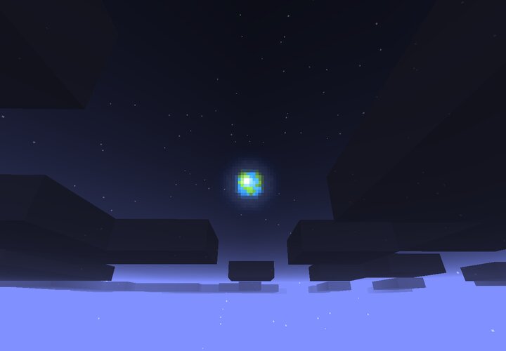 Moon to Planet MineCraft Minecraft Texture Pack