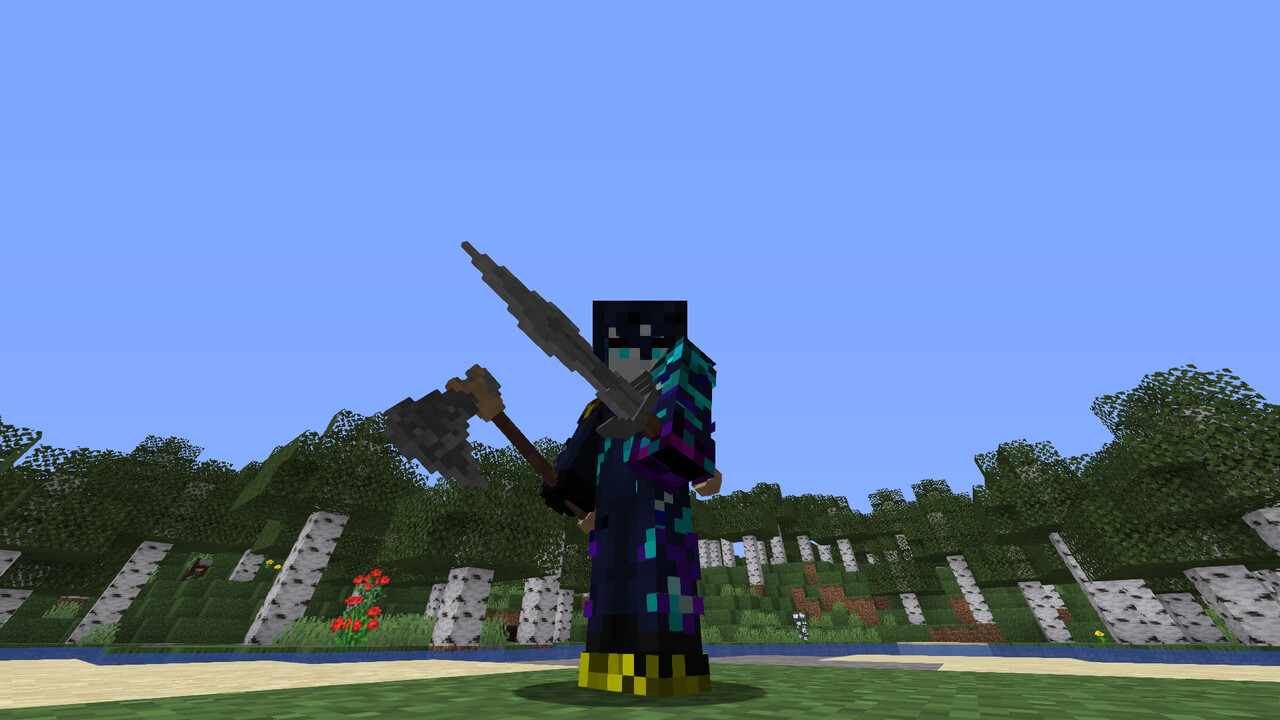 Pashjn's 3D Weapons & Tools Pack Minecraft Texture Pack