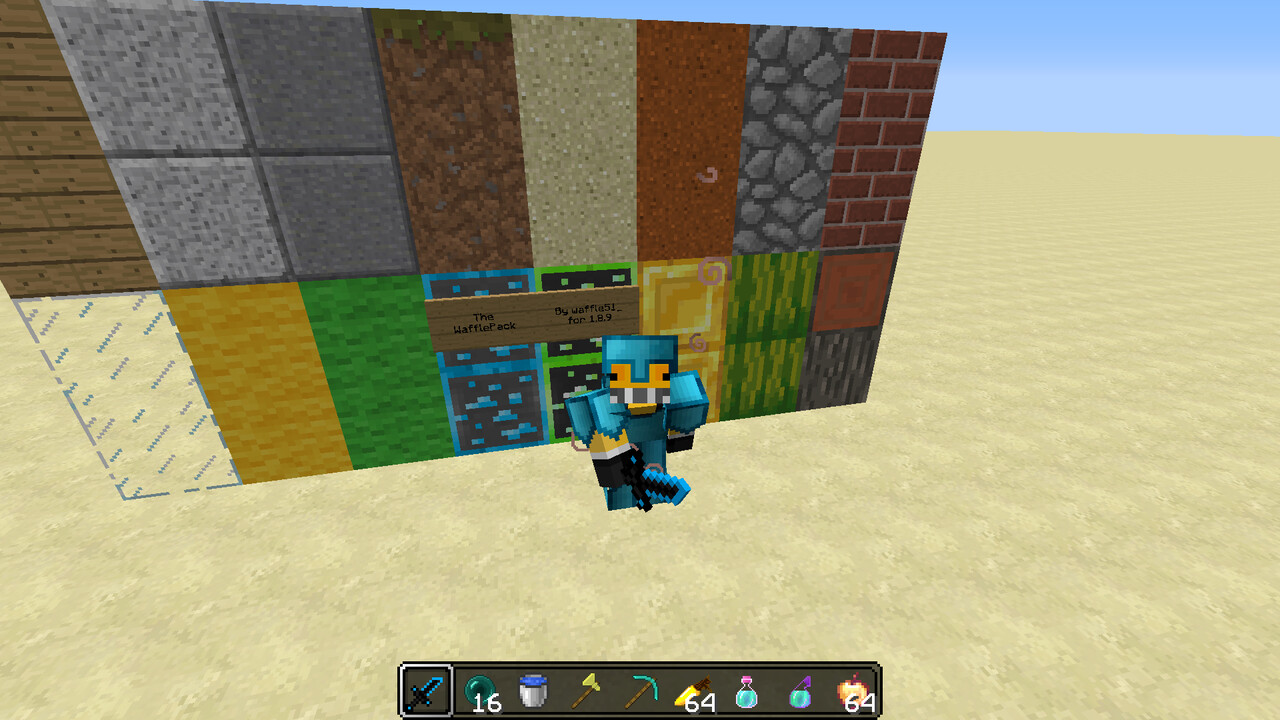 WafflePack Pre-release Minecraft Texture Pack