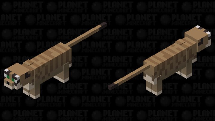Minecraft Wild Cats! Minecraft Texture Pack