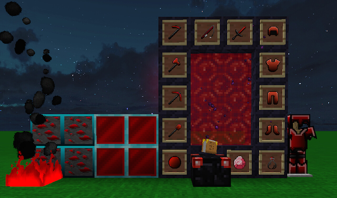 [Red] WAR V2 [64x] Minecraft Texture Pack