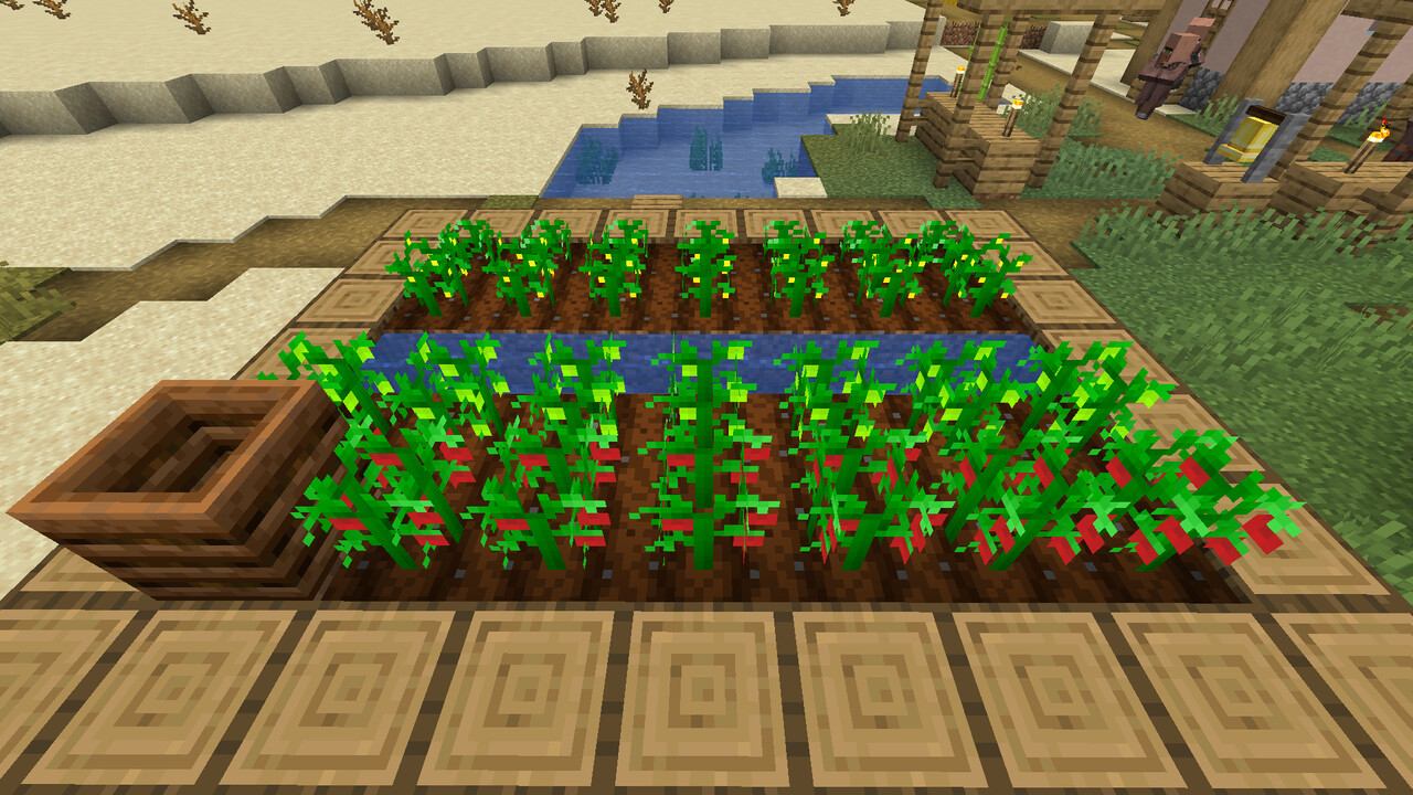 Potatoes to Tomatoes Minecraft Texture Pack