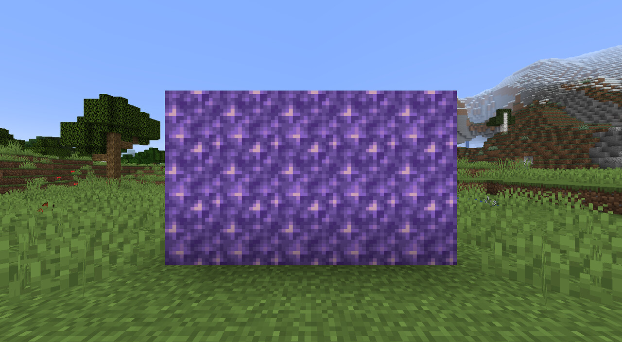 Identical Budding Amethyst Minecraft Texture Pack