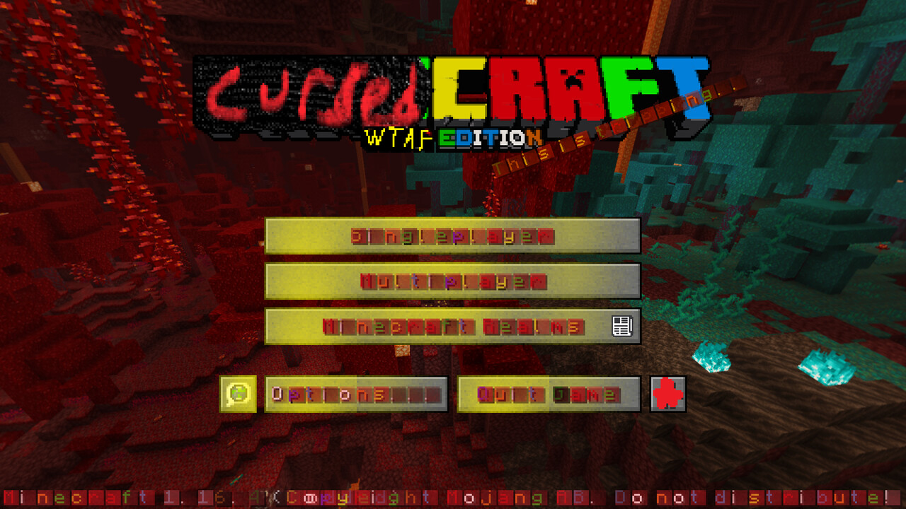 Cursed Craft Minecraft Texture Pack