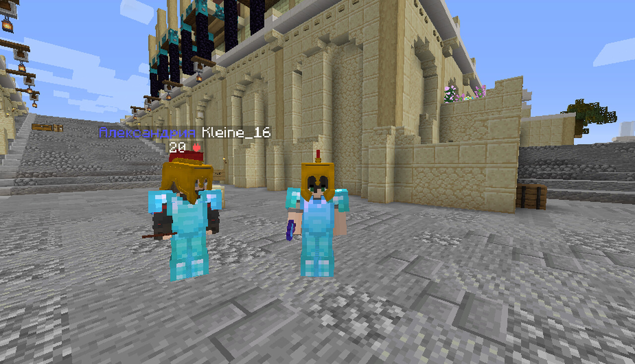 Hoplite helmet Minecraft Texture Pack