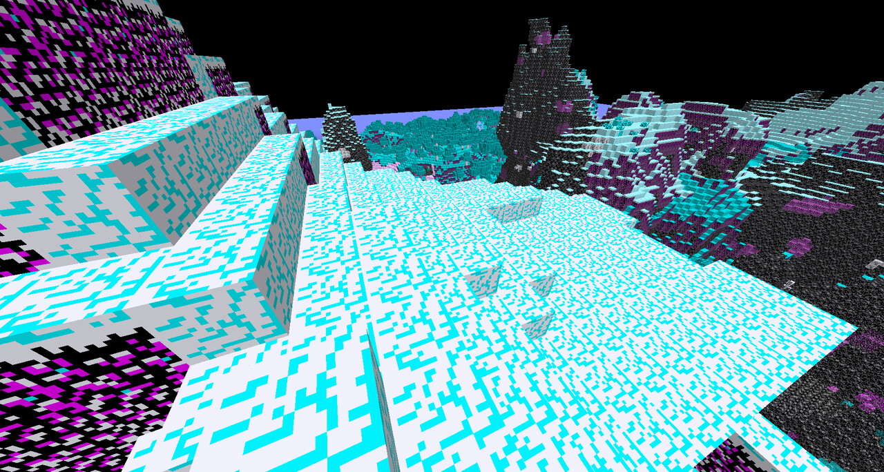 Minecraft - DOS Edition (Cool Palette) Minecraft Texture Pack