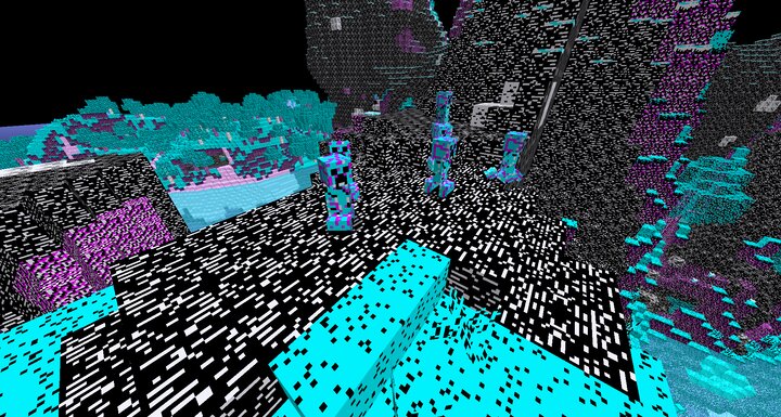 Minecraft - DOS Edition (Cool Palette) Minecraft Texture Pack