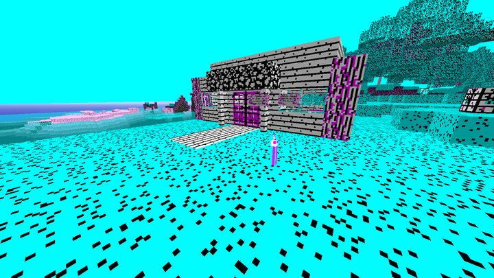 Minecraft - DOS Edition (Cool Palette) Minecraft Texture Pack