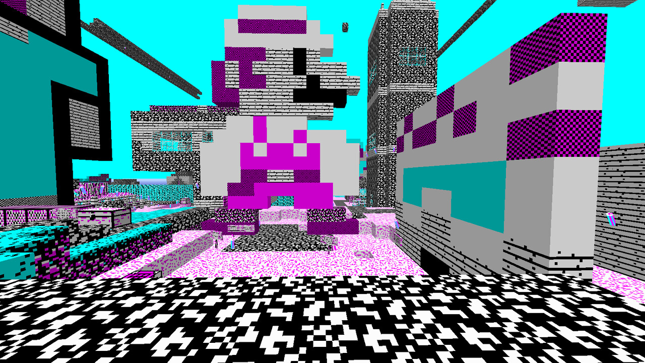 Minecraft - DOS Edition (Cool Palette) Minecraft Texture Pack