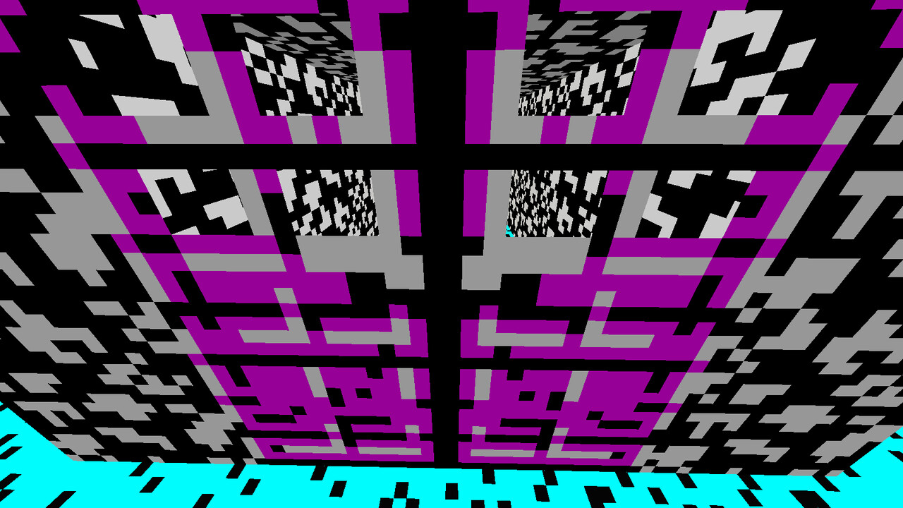 Minecraft - DOS Edition (Cool Palette) Minecraft Texture Pack