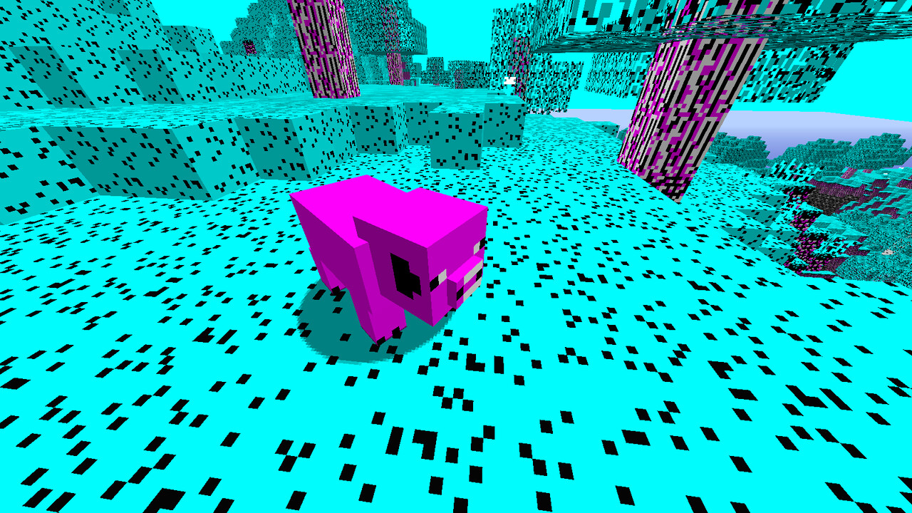 Minecraft - DOS Edition (Cool Palette) Minecraft Texture Pack