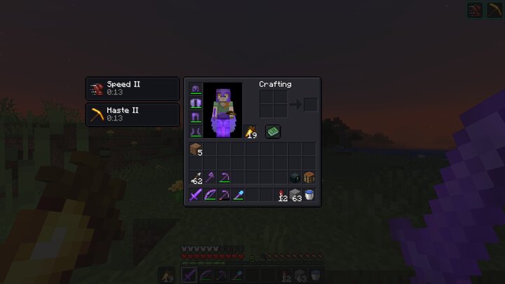 Vanilla Dark Mode for 1.16 Minecraft Texture Pack