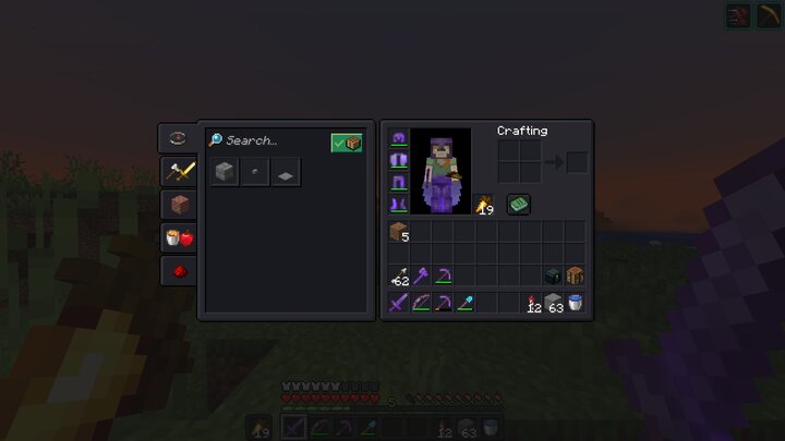 Vanilla Dark Mode for 1.16 Minecraft Texture Pack