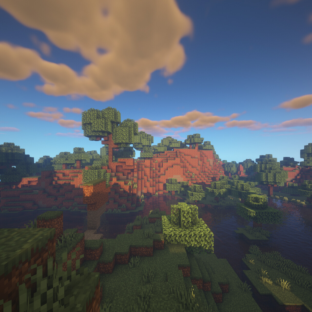 OG Panorama but Fancy Minecraft Texture Pack