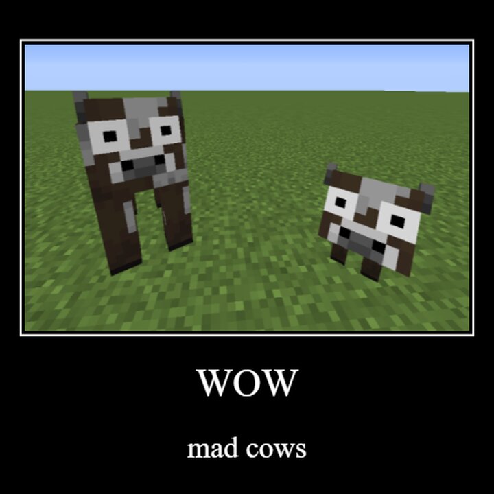 Mad Cows Minecraft Texture Pack