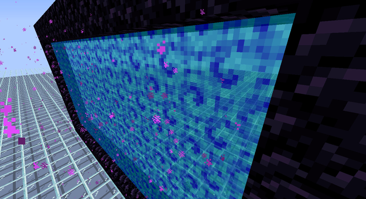 Colour Changing Nether Portal 2.0 Minecraft Texture Pack