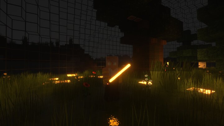 Society's Glow Weapons Minecraft Texture Pack