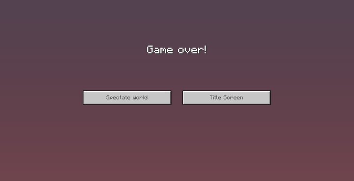 Hardcore Mode for Bedrock Edition Minecraft Texture Pack