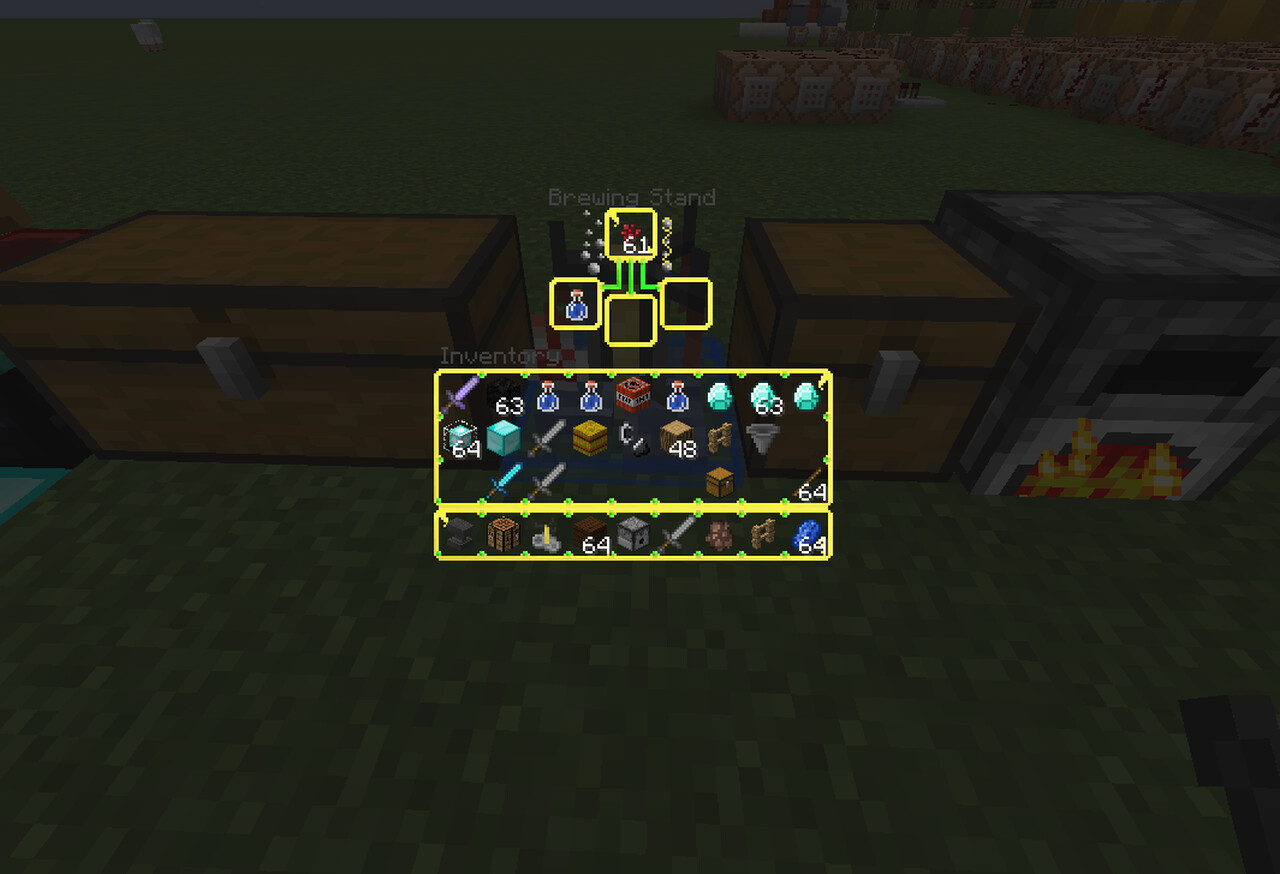 [1.8.9] Emerald/Gold Themed Full GUI with transparent background ...