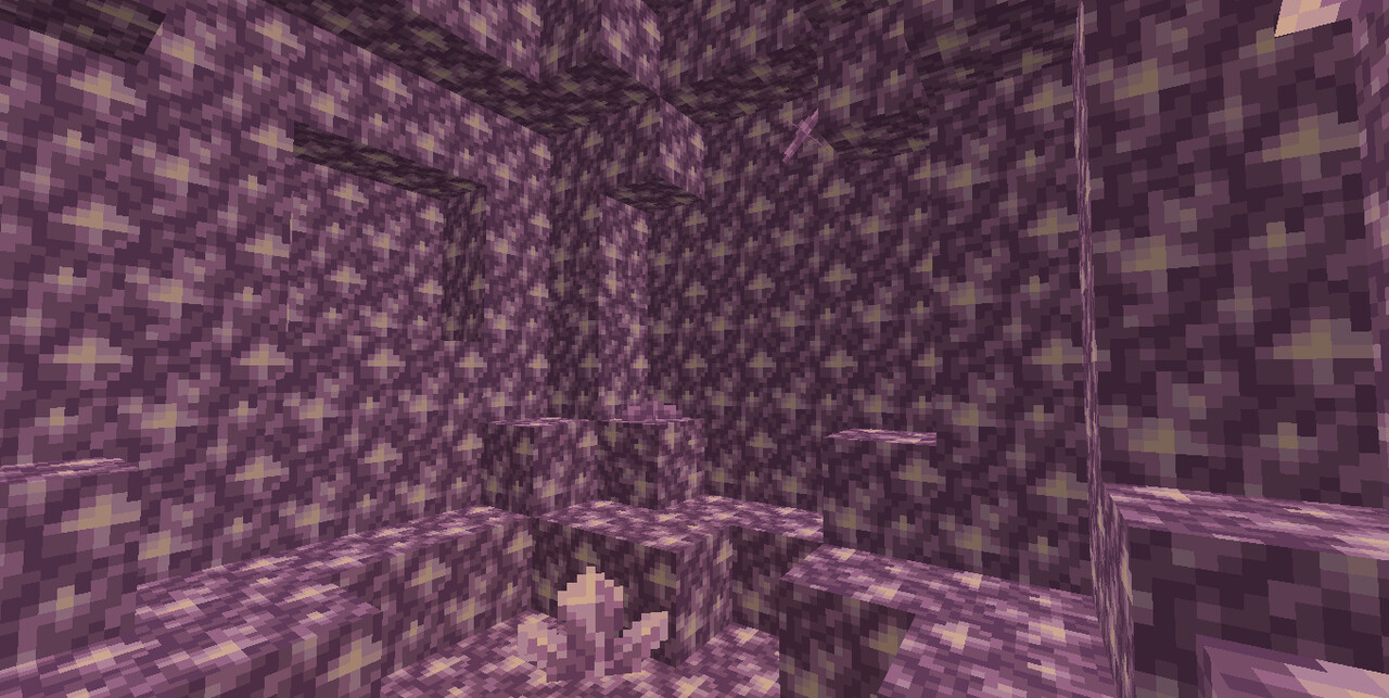 Original Amethyst Crystal Minecraft Texture Pack