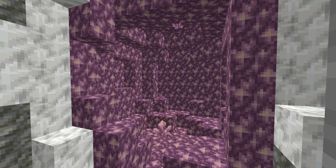 Original Amethyst Crystal Minecraft Texture Pack