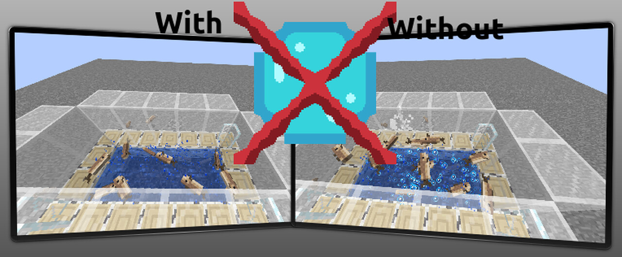 [1.13 - 1.16] No Bubble Particles [x16, x8, x1] Minecraft Texture Pack