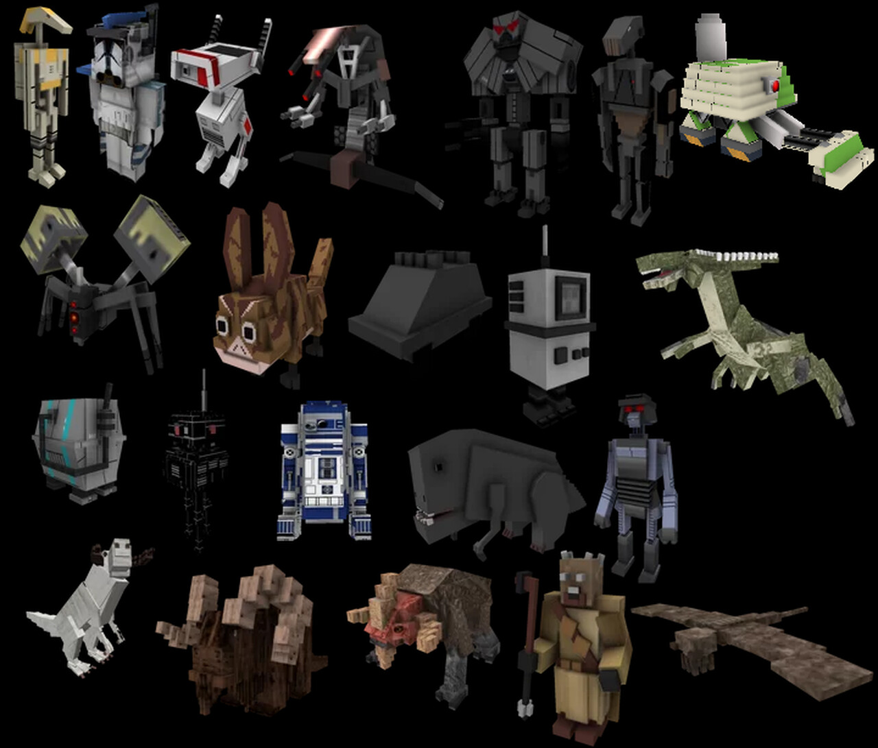 Chronokillers 1.13 Star Wars Texture pack Minecraft Texture Pack