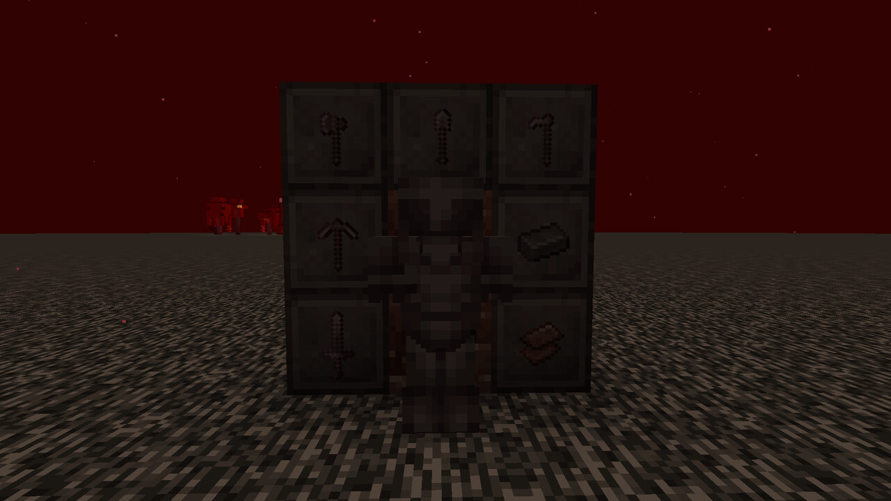 Netherite plated armor Minecraft Texture Pack