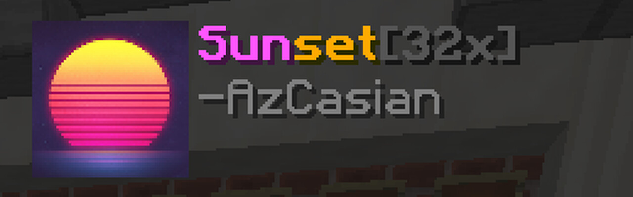 Sunset [32x] Pack Release Minecraft Texture Pack