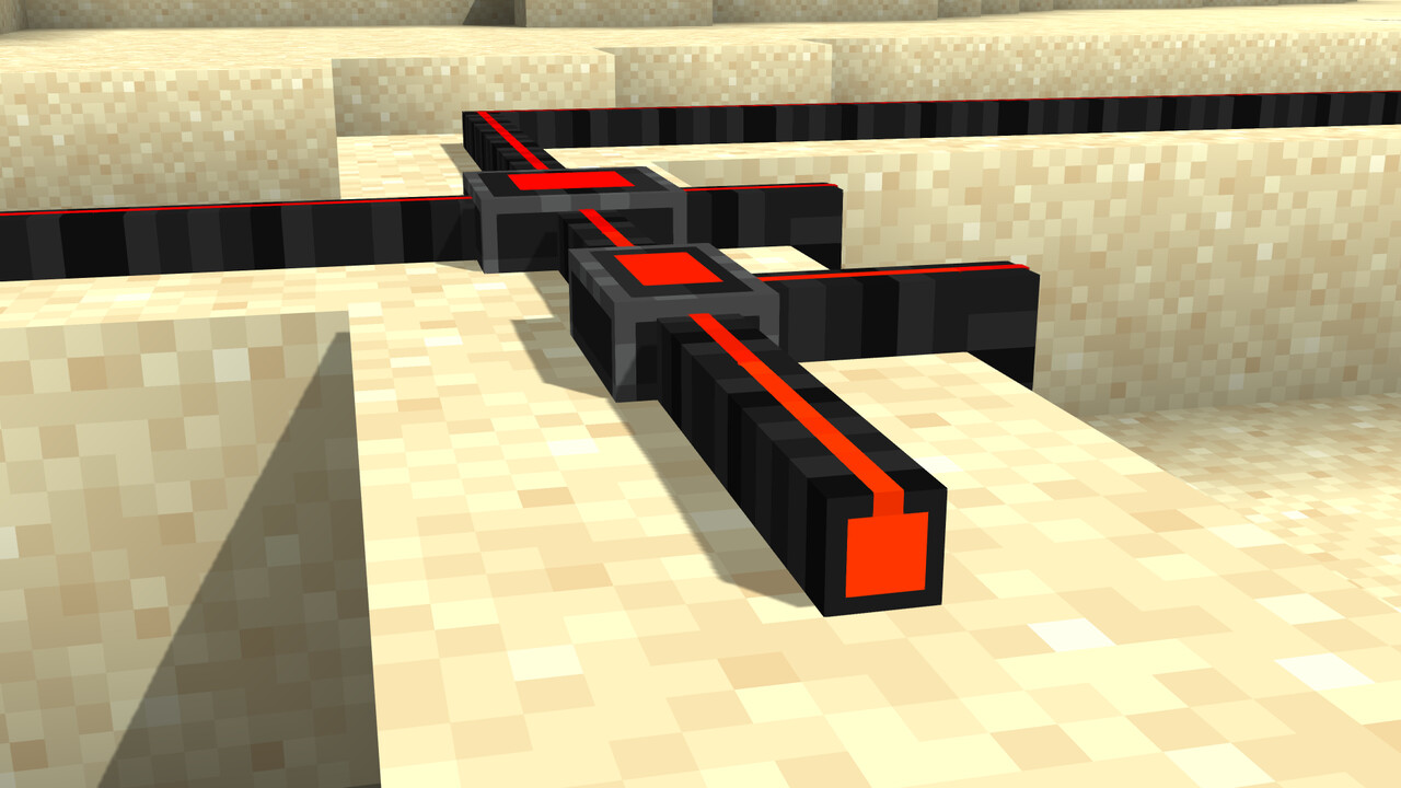 Redstone Cables Minecraft Texture Pack
