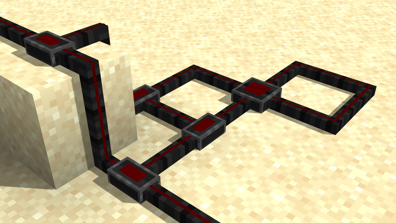 Redstone Cables Minecraft Texture Pack