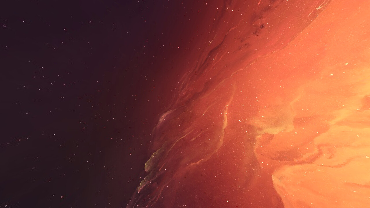 Orange Cosmos Night Sky (custom sky overlay!) Minecraft Texture Pack