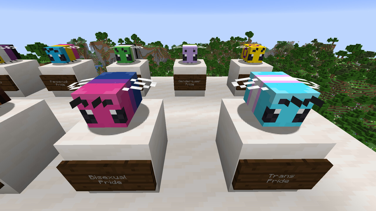 LGbeeT Pride Minecraft Texture Pack