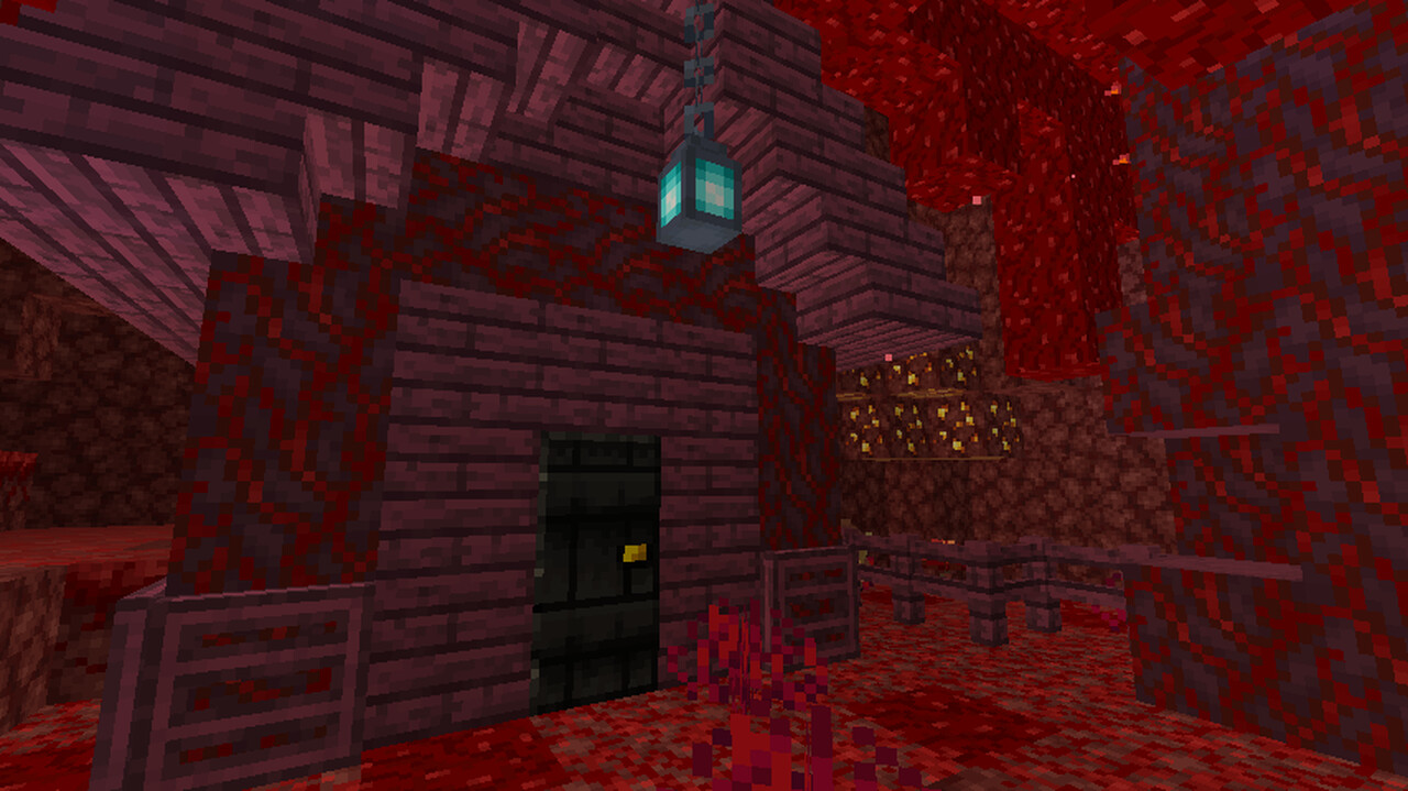 I see a red door and I want it painted black - Resource pack (1.16 ...