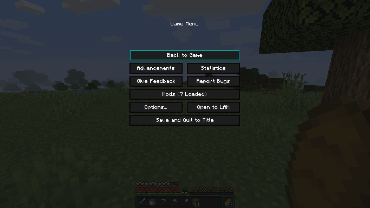 Dark Default 1.8.x/1.16.x Minecraft Texture Pack