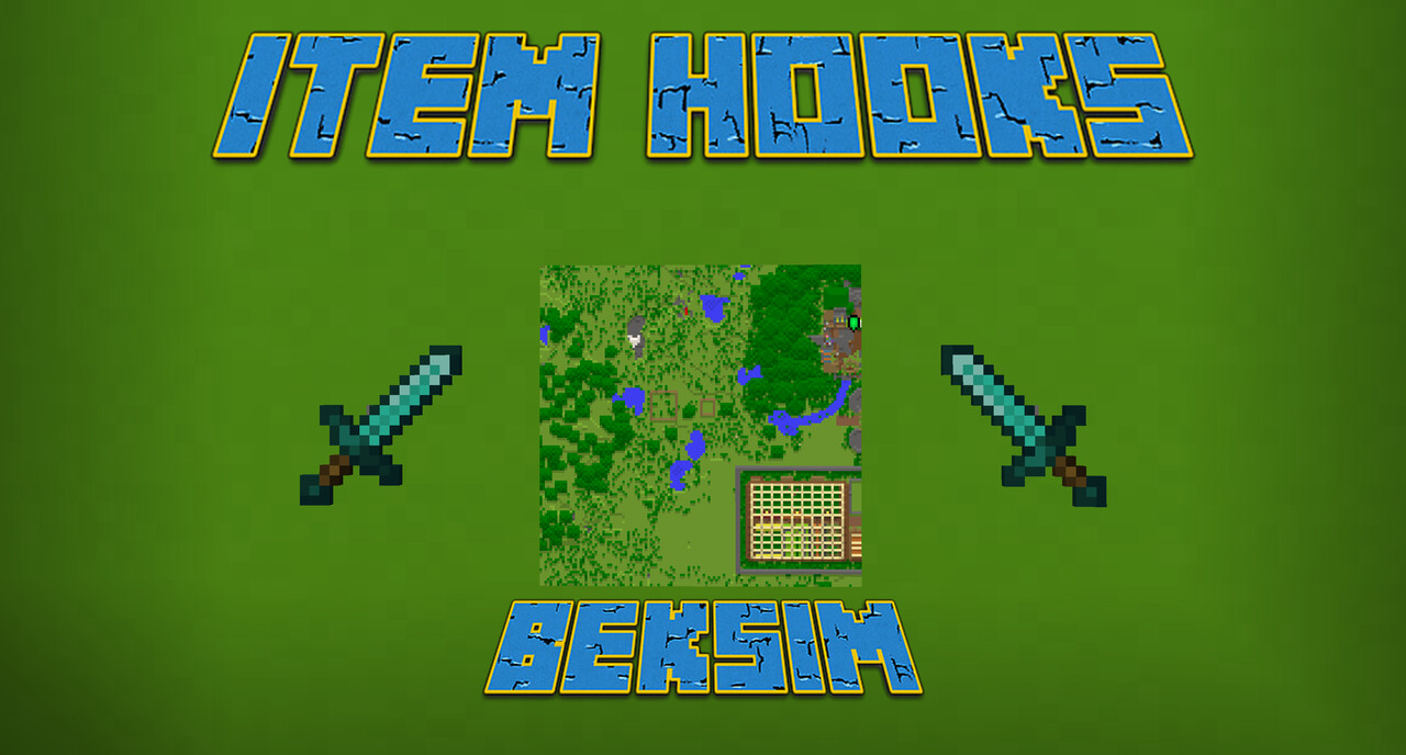 Small Item Hooks Minecraft Texture Pack