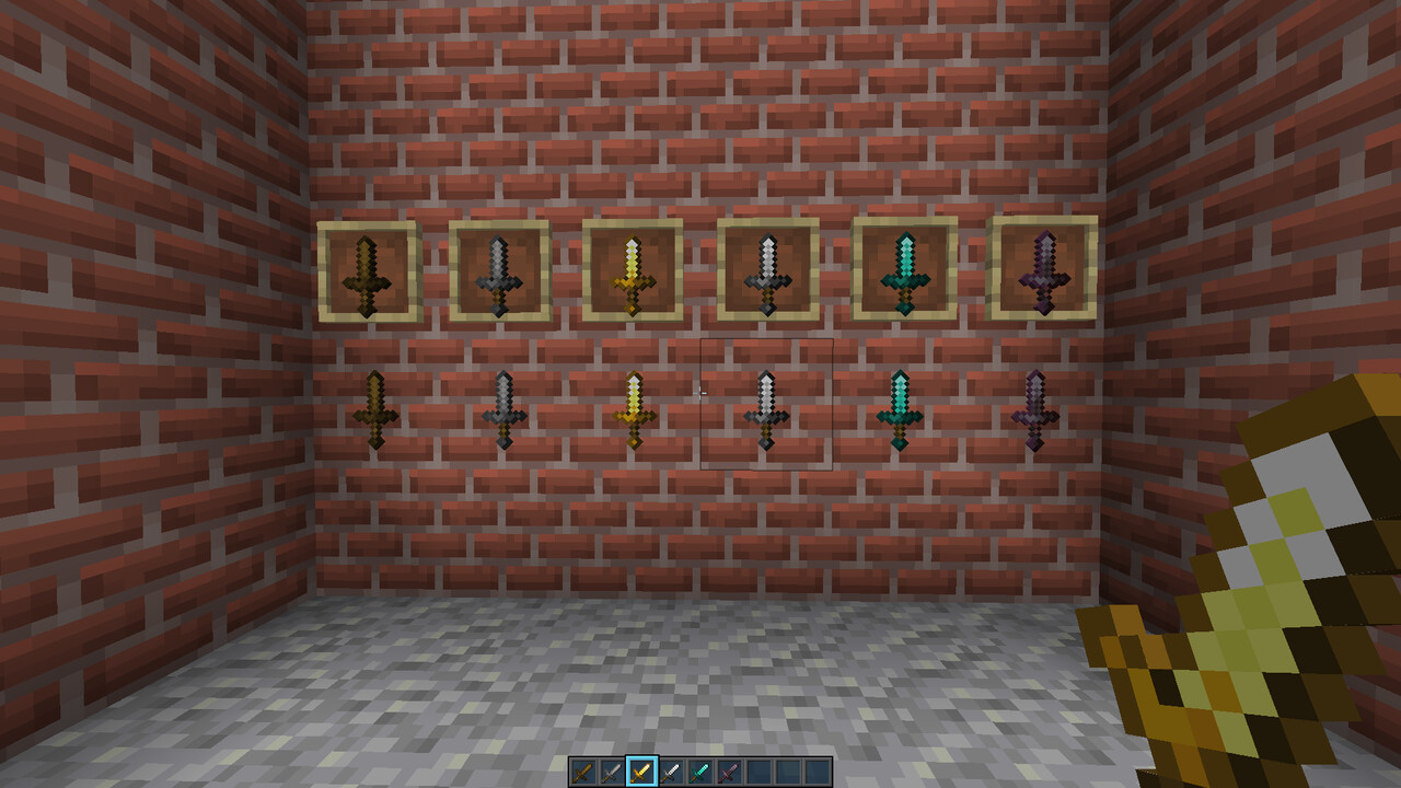 Short swords Minecraft Texture Pack