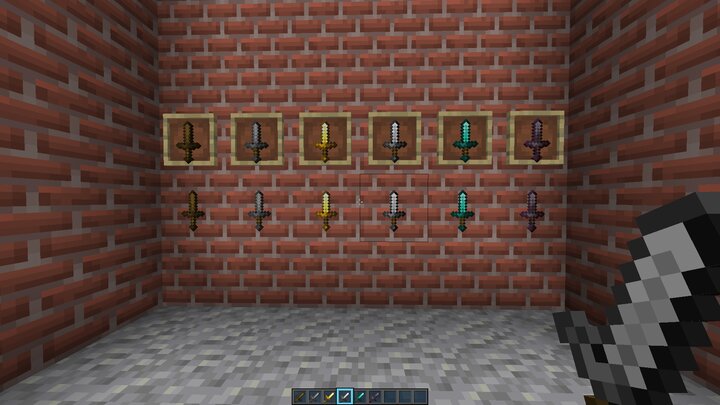 Short swords Minecraft Texture Pack