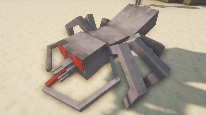 Better Spiders (Optifine) (My last resourcepack) Minecraft Texture Pack